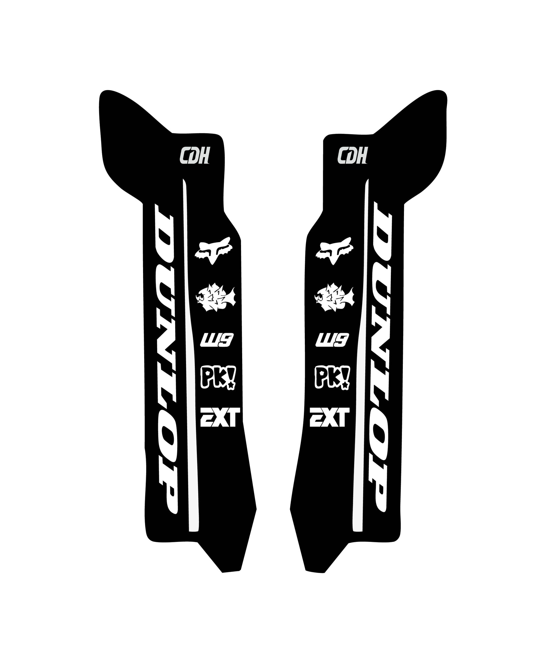 E-Bike Fork Guard Decals for Surron , E-ride Pro, Talaria and Tuttio ...