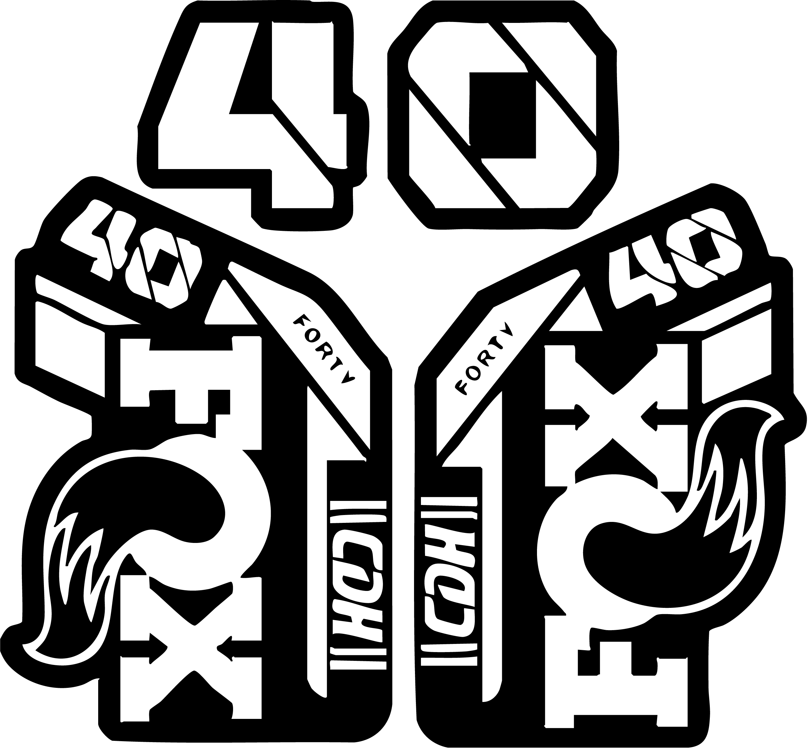 Fox40 Decal – Custom E-Bike Graphic Decals | Custom Decal House ...